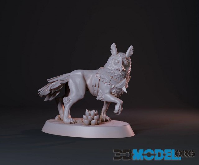 3D Model – Howler 1 Sculpture