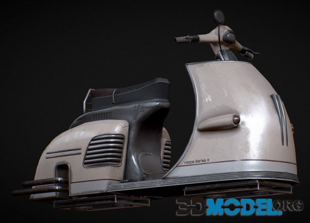3D Model – AIMA Bird electric scooter