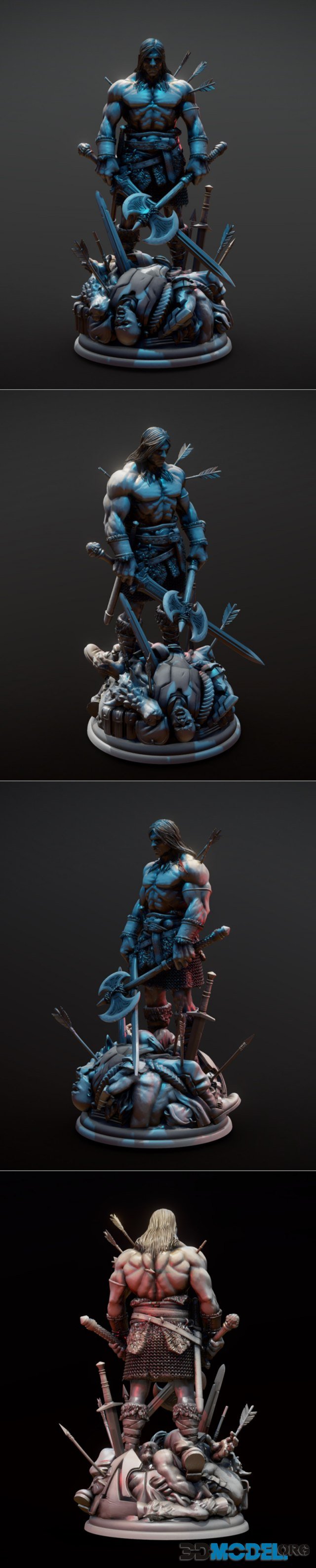 3D Model – Conan – Printable