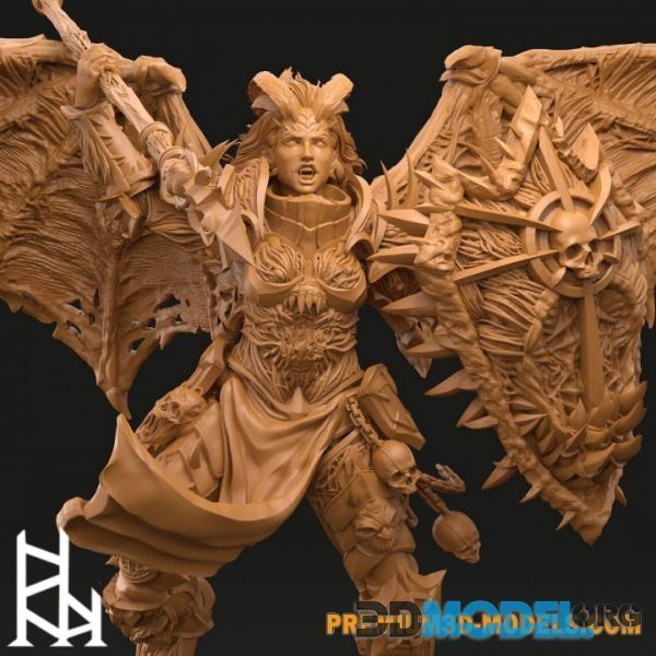3D Model – Rage Demon Printable