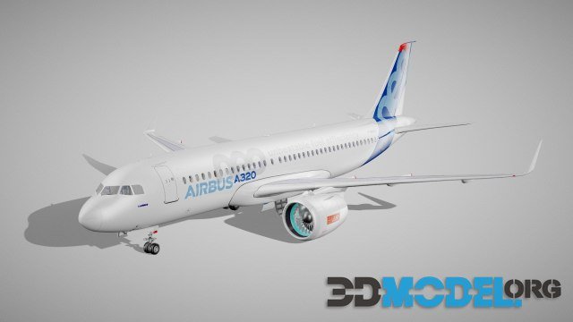 3D Model – Airbus A320 NEO