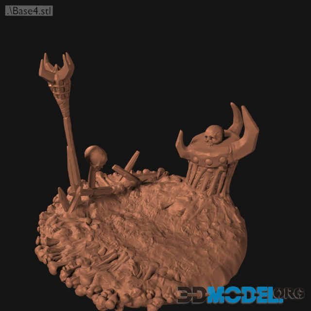 3D Model – Bases (Printable)