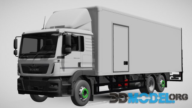 3D Model – MAN TGM Box Rigid 2019