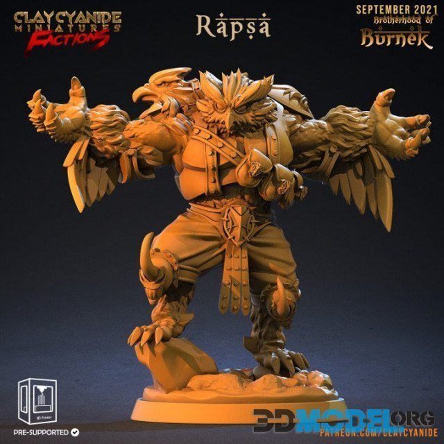 3D Model – Rapsa – Figure