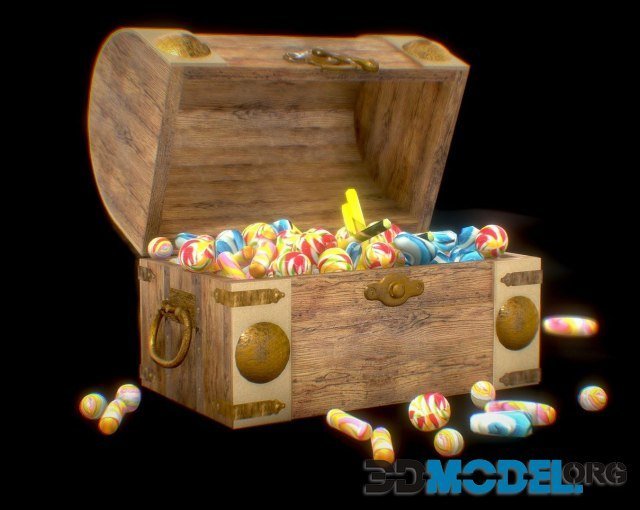 3D Model – Candy Luciana – Printable