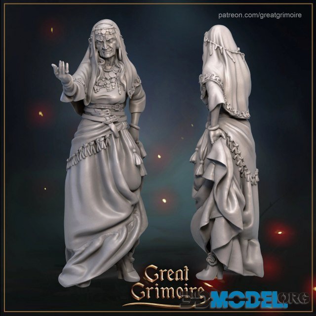 3D Model – Madame Astra – Figure