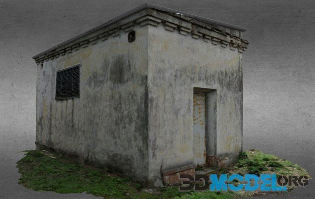 3D Model – Old Power House PBR
