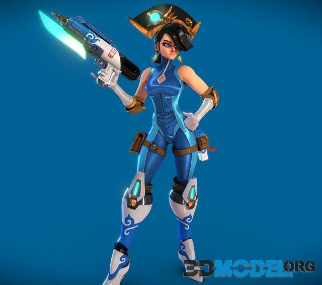 3D Model – Swallow PBR