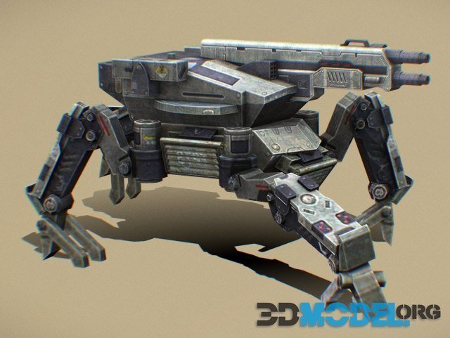 3D Model – War Robot