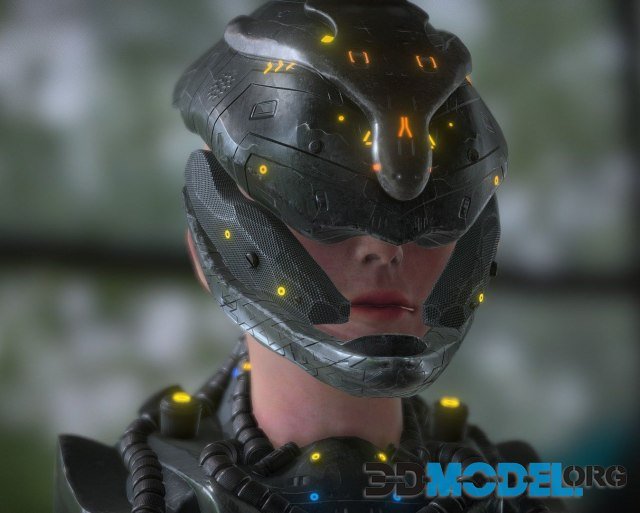 3D Model – WOMAN CYBER Z26