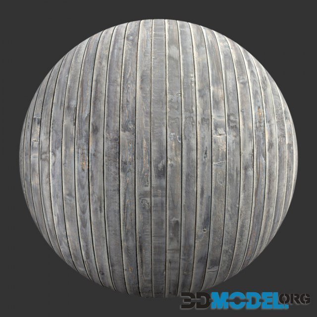 PBR Texture – Wood Planks Worn 002