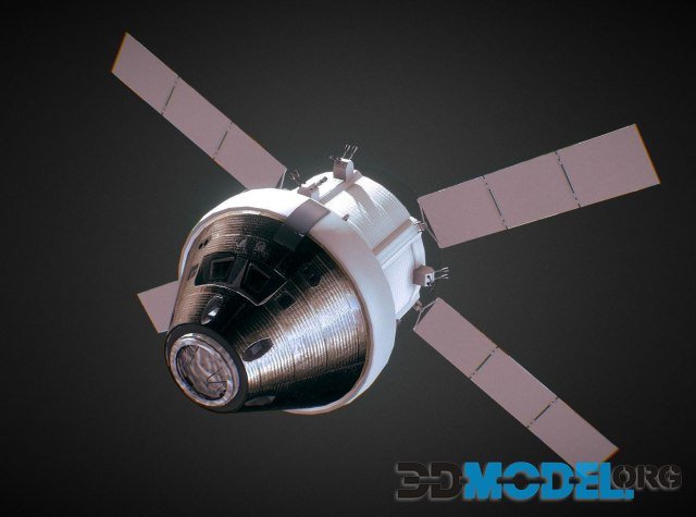 3D Model – Orion Spacecraft PBR