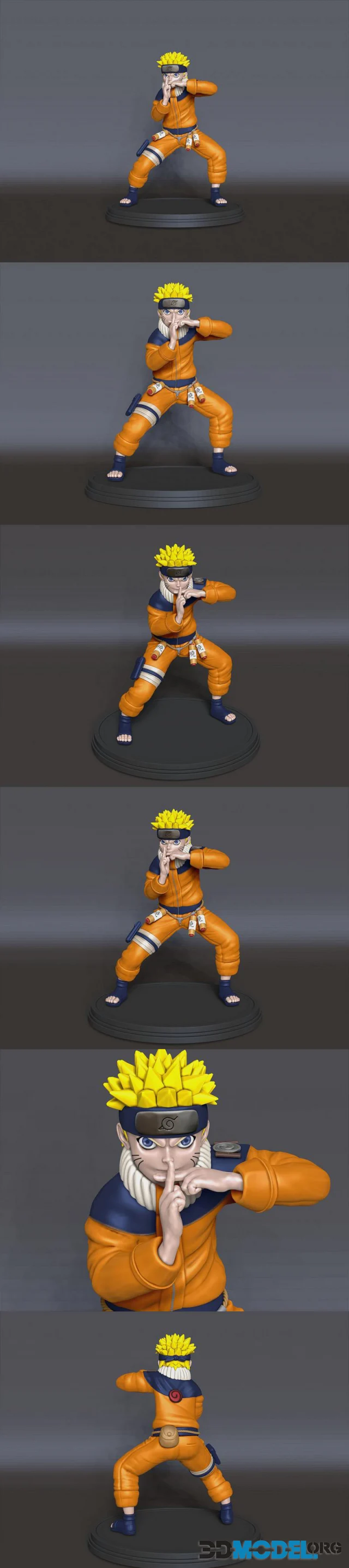 3D Model – Naruto Uzumaki
