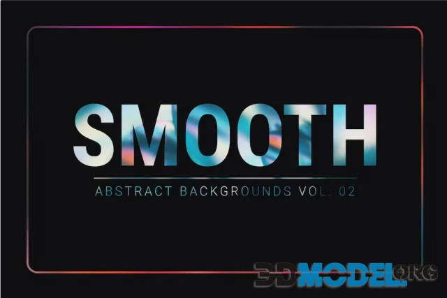 2D Graphics – Abstract Smooth Backgrounds Vol. 02