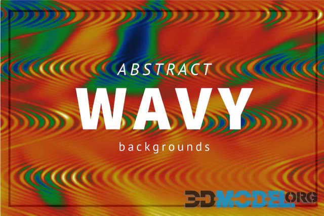 2D Graphics – Abstract Wavy Backgrounds