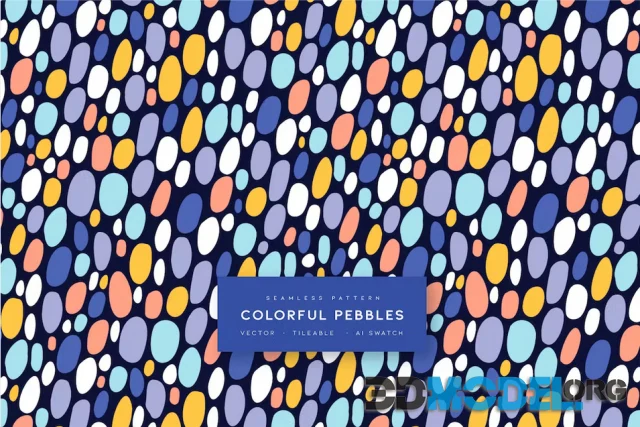 2D Graphics – Colorful Pebbles