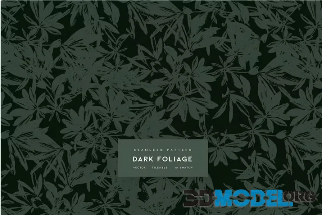 2D Graphics – Dark Foliage