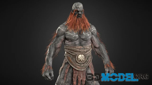 3D Model – Gate keeper PBR