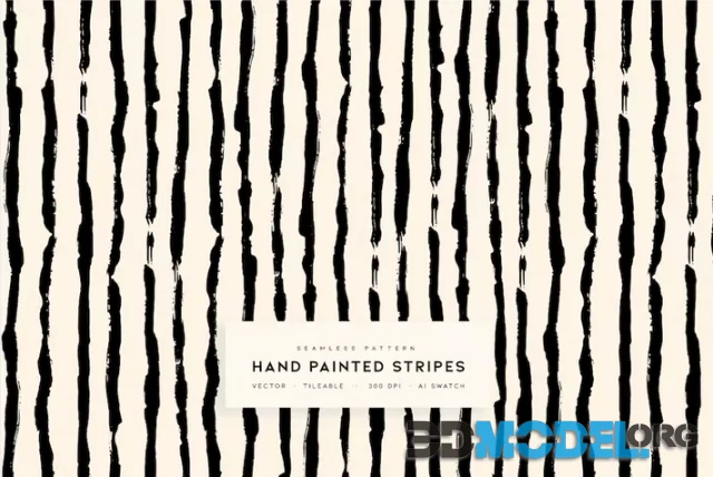 2D Graphics – Hand Painted Stripes
