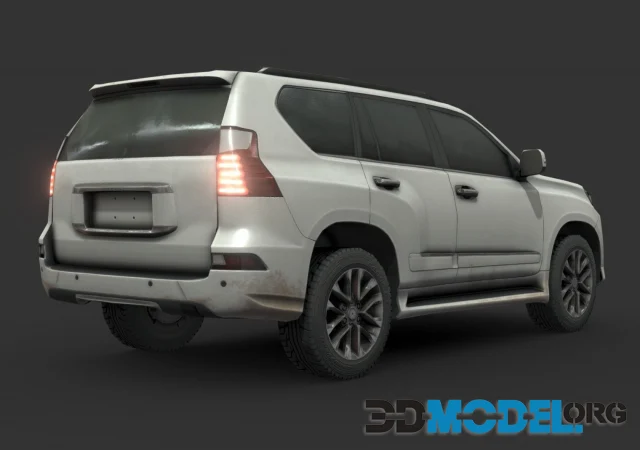 3D Model – Lexus GX (PBR)