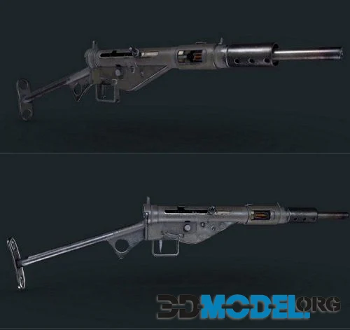 3D Model – STEN (PBR)