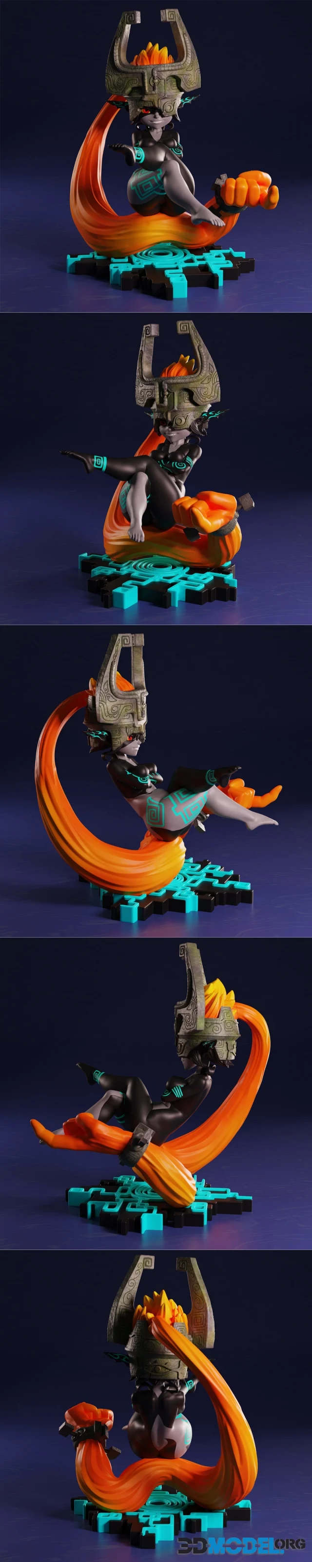 3D Model – Midna – Printable