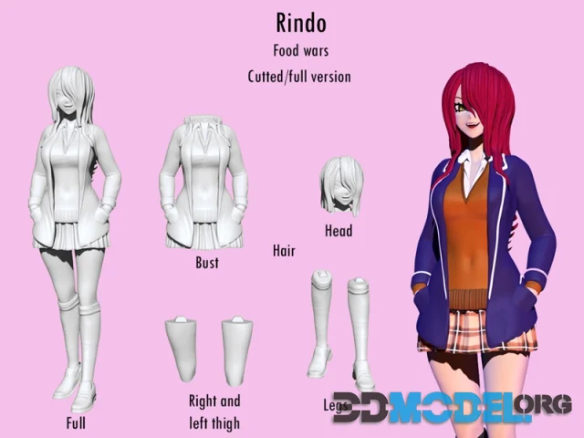 3D Model – Rindo – Printable