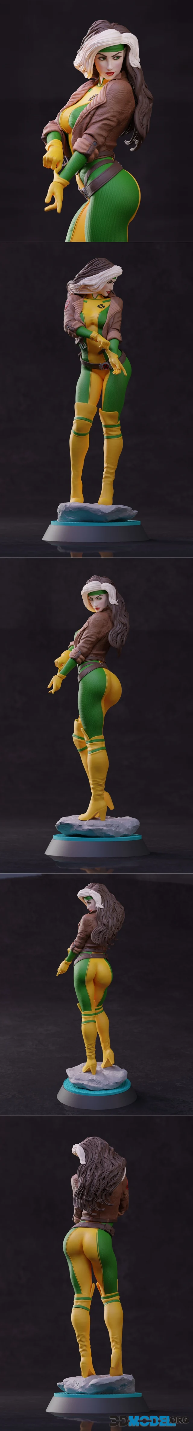 3D Model – Rogue – Printable