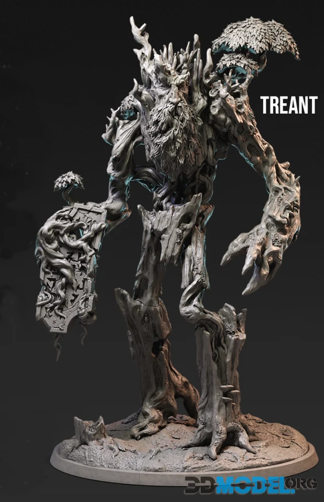 3D Model – Treant – Printable