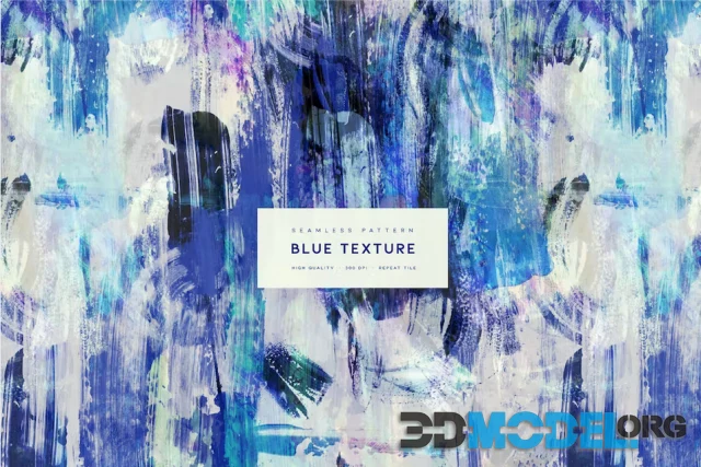 2D Graphics – Blue Texture
