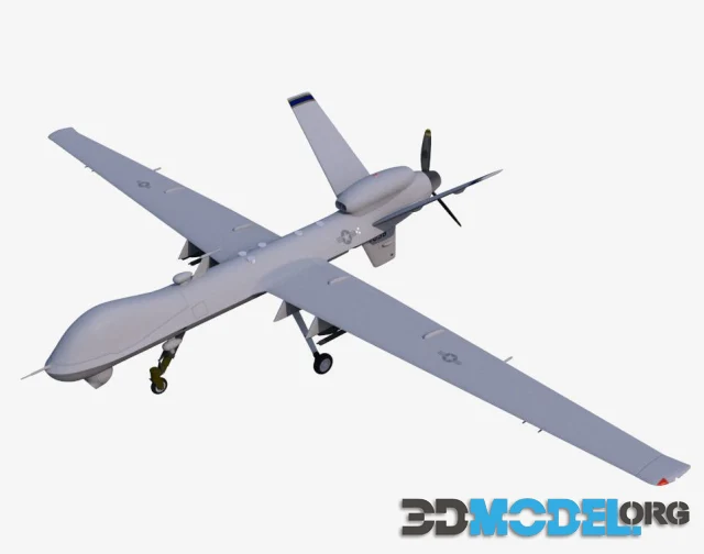 3D Model – MQ-9 Reaper (PBR)