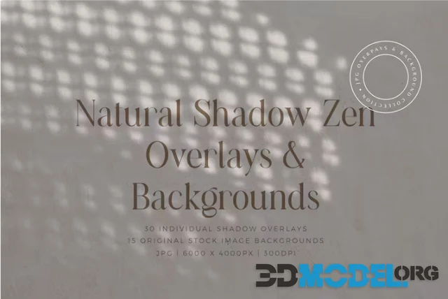 2D Graphics – Natural Shadow Zen Overlays