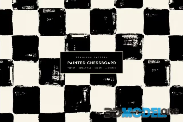 2D Graphics – Painted Chessboard