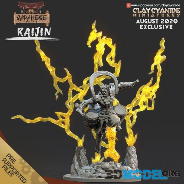 3D Model – Raijin (3D printing)