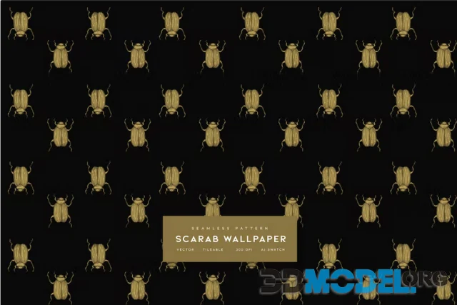 2D Graphics – Scarab Wallpaper