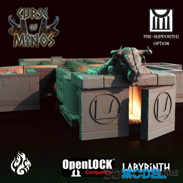 3D Model – Labyrinth (Printable)