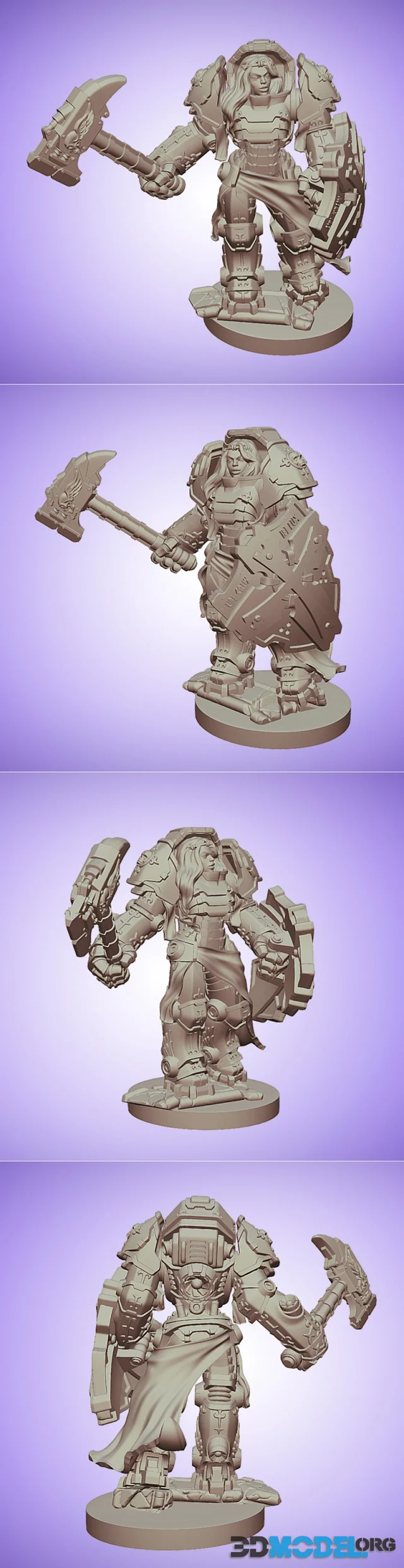 3D Model – Calypso – Printable