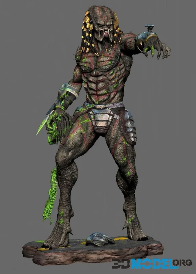 3D Model – Sanix - Alien vs Predator – Printable