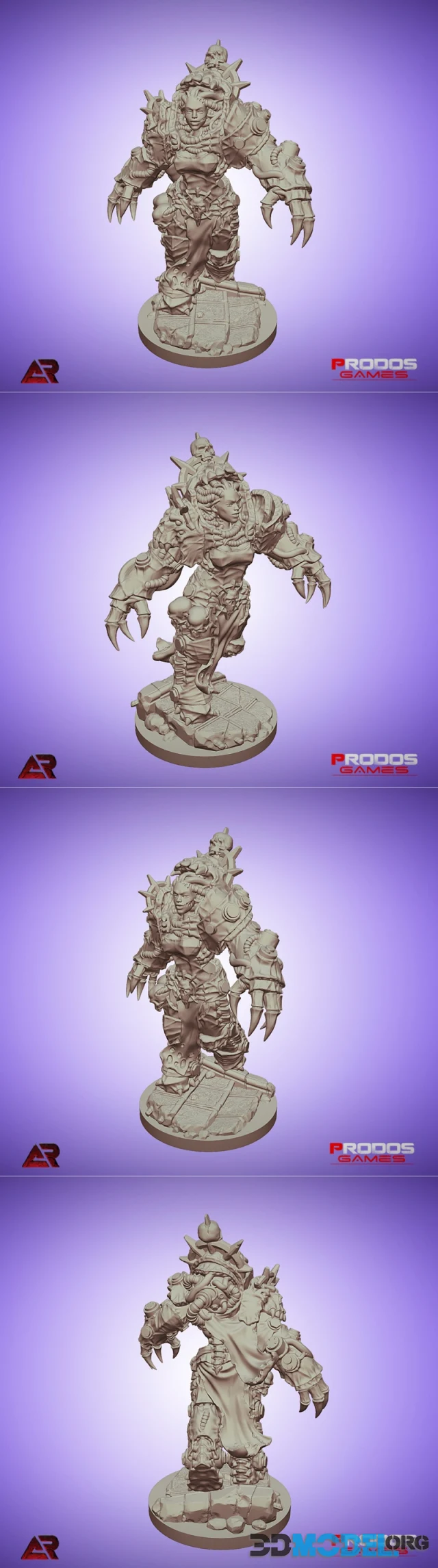 3D Model – Nyx Princess of Eternal Night – Printable