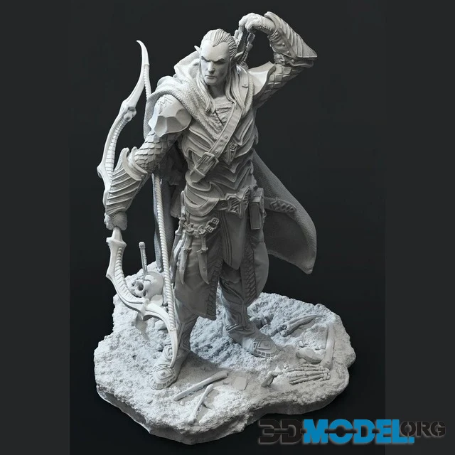 3D Model – Elf (Printable)