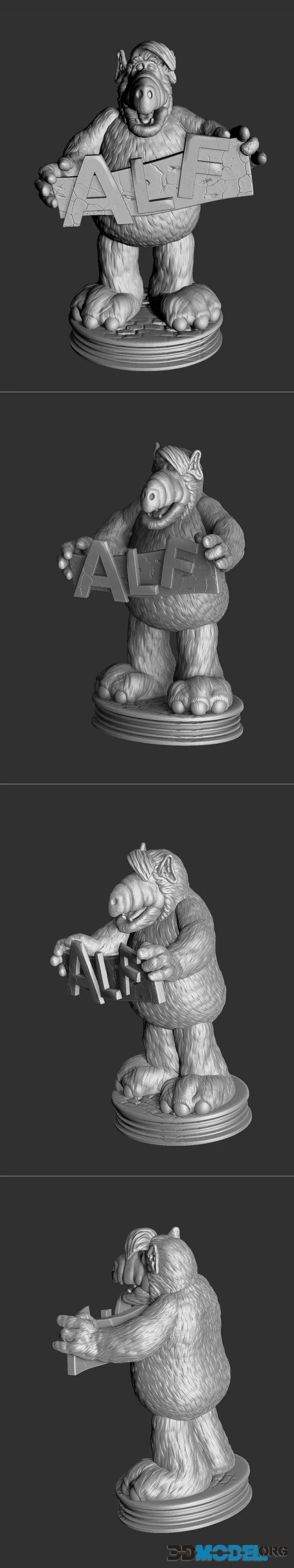 3D Model – Alf – Printable