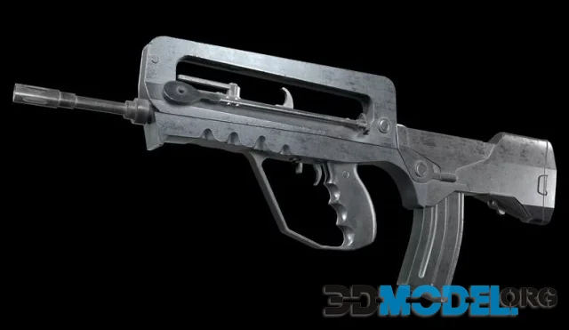 3D Model – Famas G2
