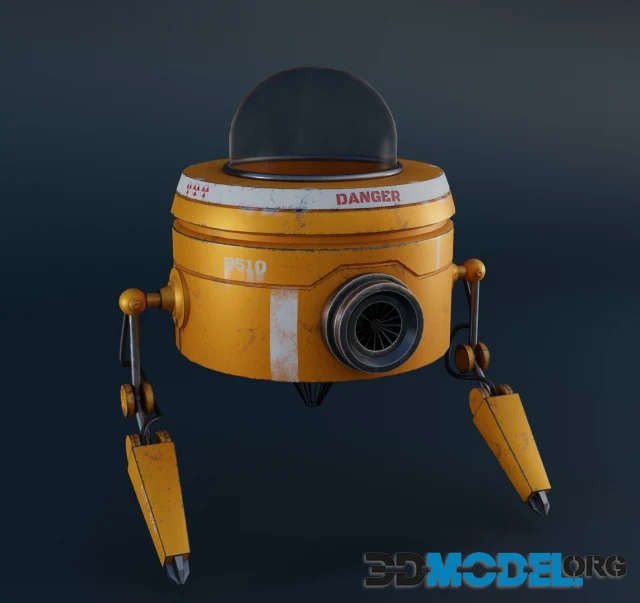 3D Model – Fantasy robot