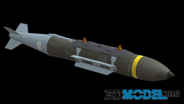3D Model – JDAM Bomb (PBR)