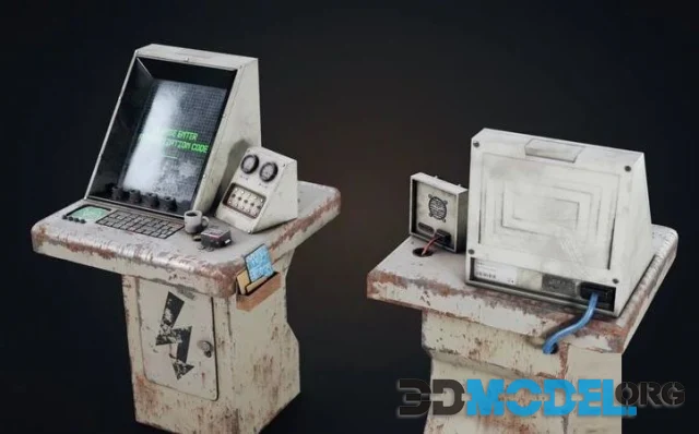 3D Model – Old Terminal