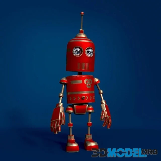 3D Model – Robot Spec (PBR)