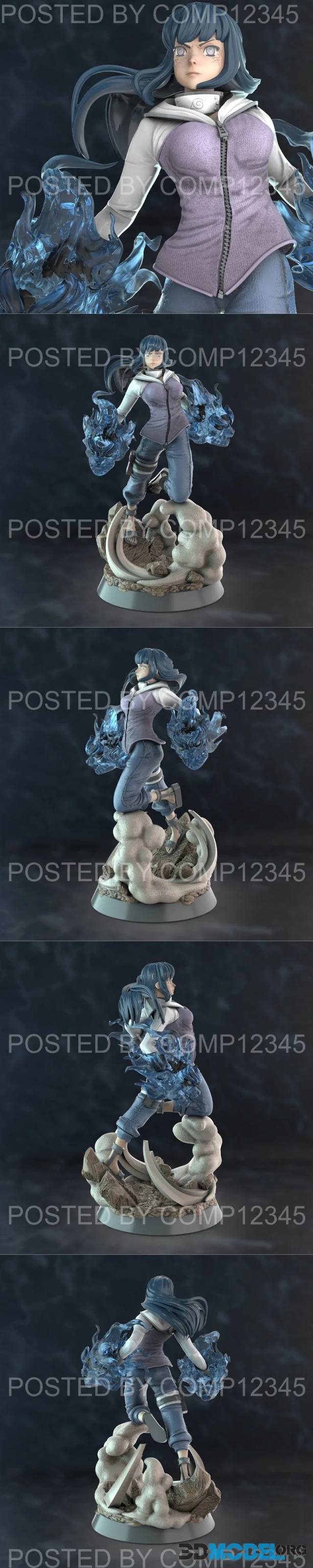 3D Model – Hinata – Printable