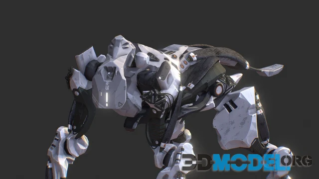 3D Model – Charlie (PBR)