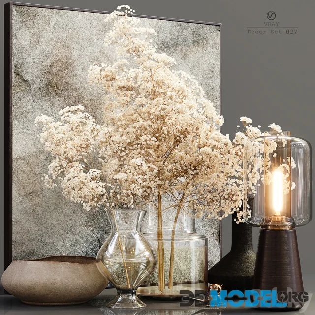 3D Model – Decor Set 027