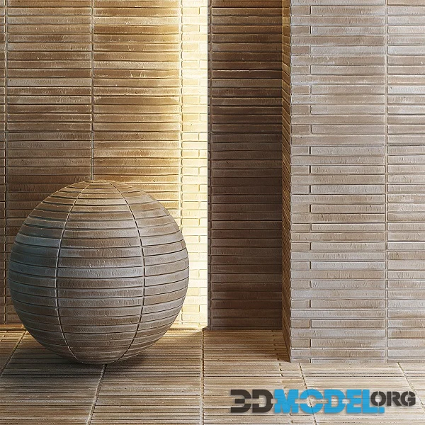 3D Model – Flat Brick